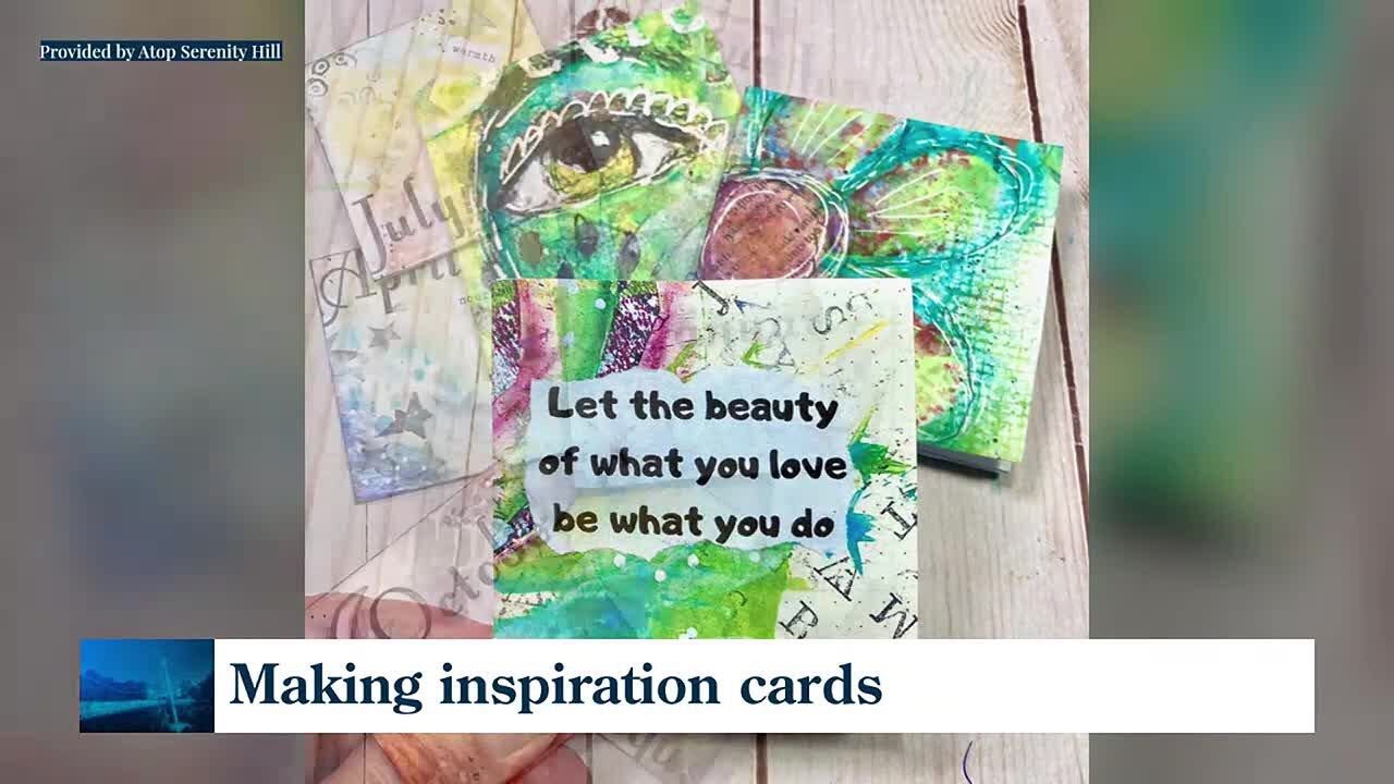 Make your own inspiration card deck - YouTube
