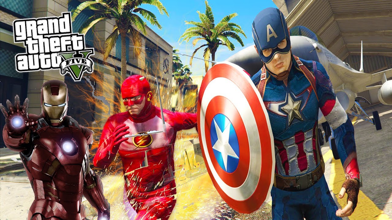 TOP 10 SUPER HERO MODS in GTA V |BEST GTA 5 MODS |BHWN |BHWN - YouTube