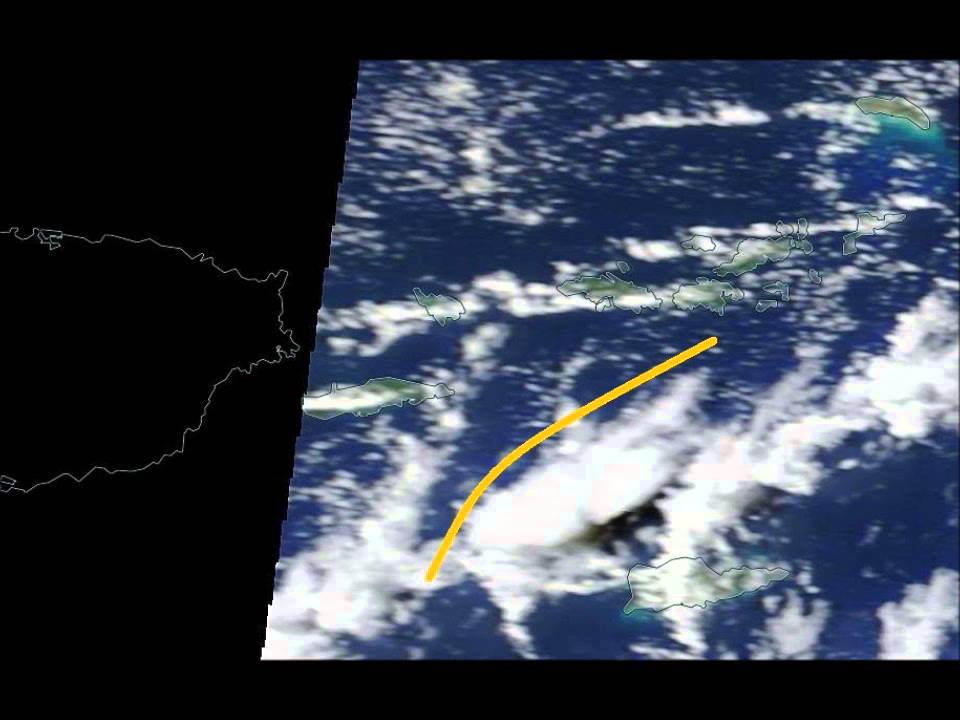 Squall Line Generates a Small Meteotsunami - YouTube