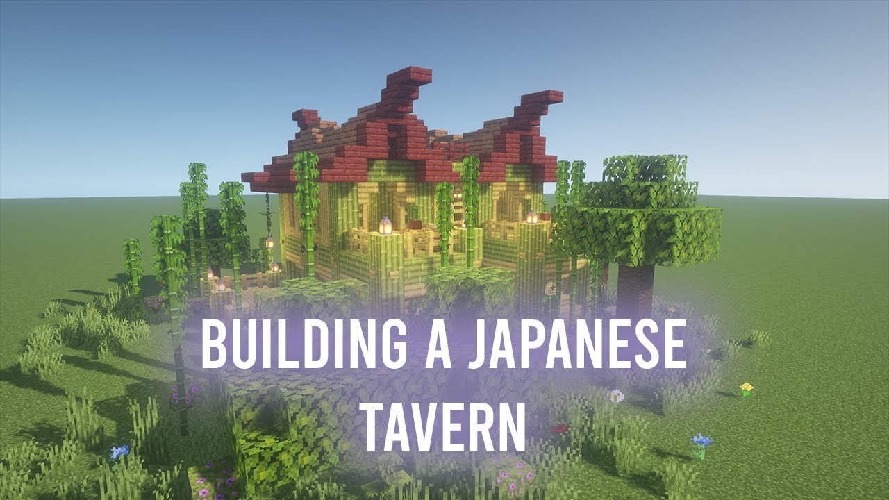 Minecraft Building A 1 20 Japanese Tavern - YouTube
