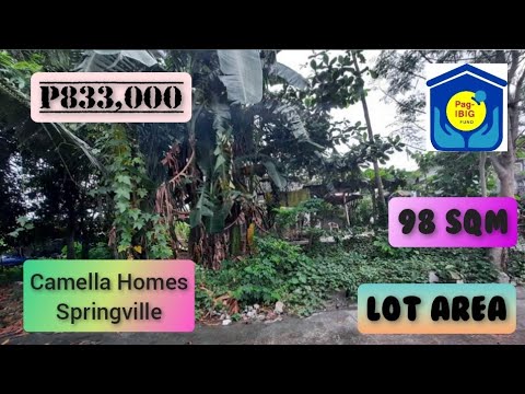 PAGIBIG FORECLOSED LOT PROPERTY TRANCHE 166-CAMELLA HOMES SPRINGVILLE ...