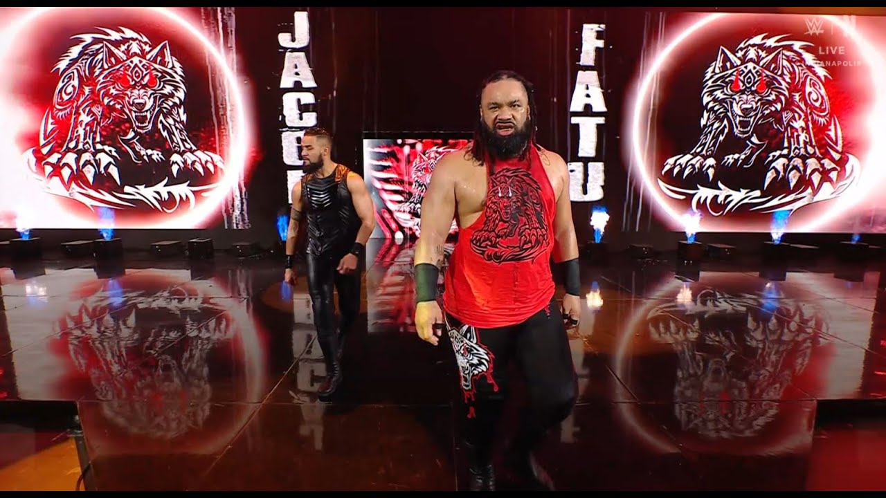 Entrada de Jacob Fatu y Tama Tonga WWE SmackDown 31 de enero 2025 En ...
