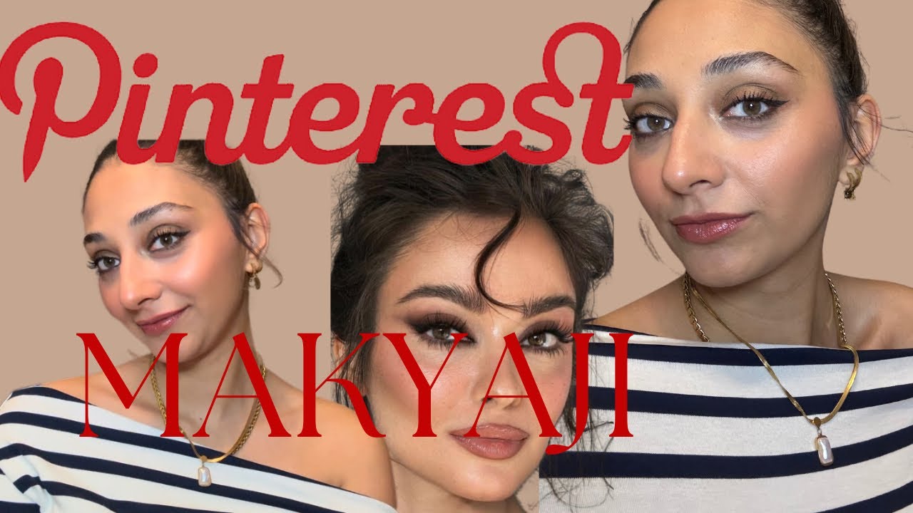 PİNTEREST MAKYAJI | PİNTEREST MAKE UP TUTORİAL 💄 - YouTube