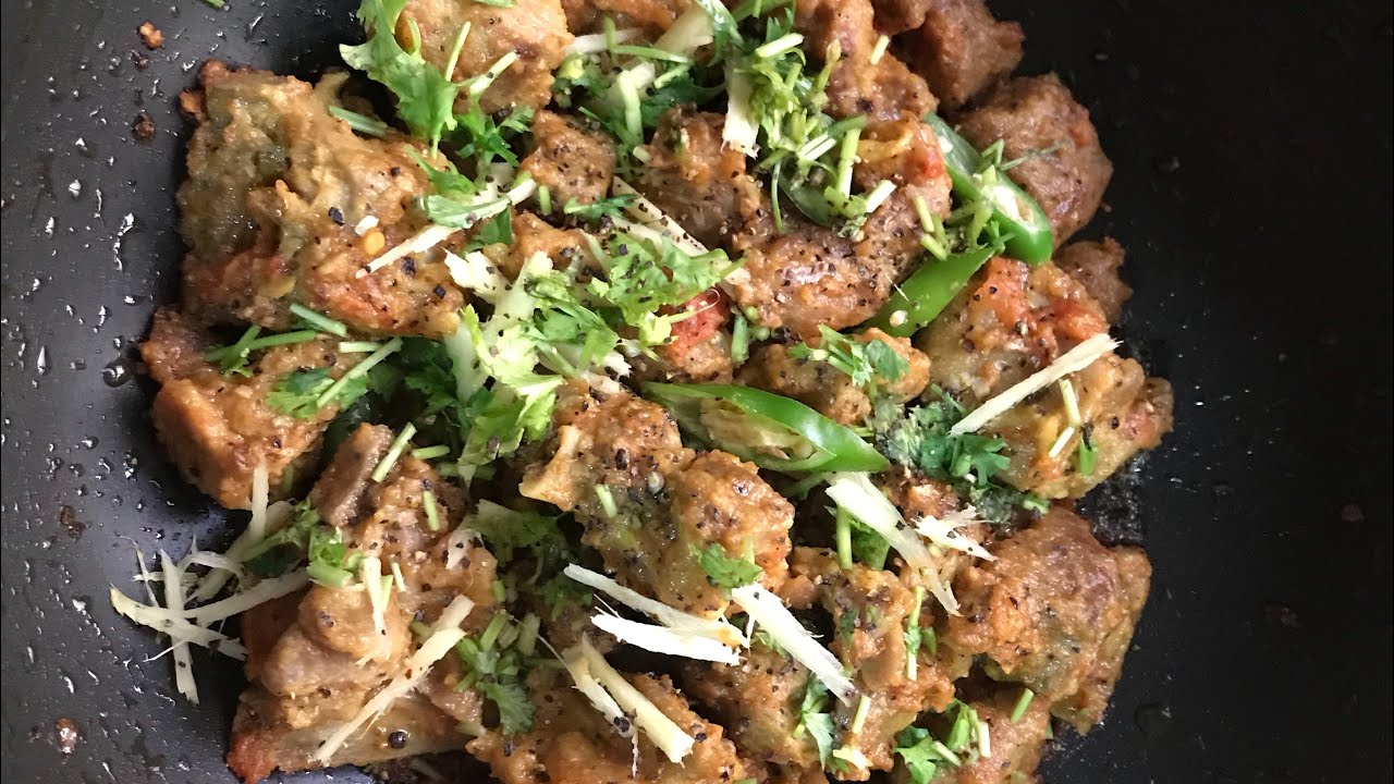 peshawari karahi | Mutton peshawari Karahi Recipe - YouTube
