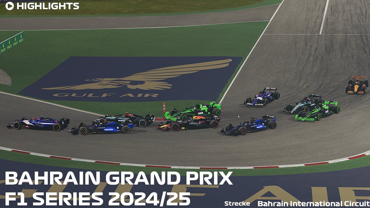 F1 SERIES 2024/25: BAHRAIN GRAND PRIX (HIGHLIGHTS) - YouTube