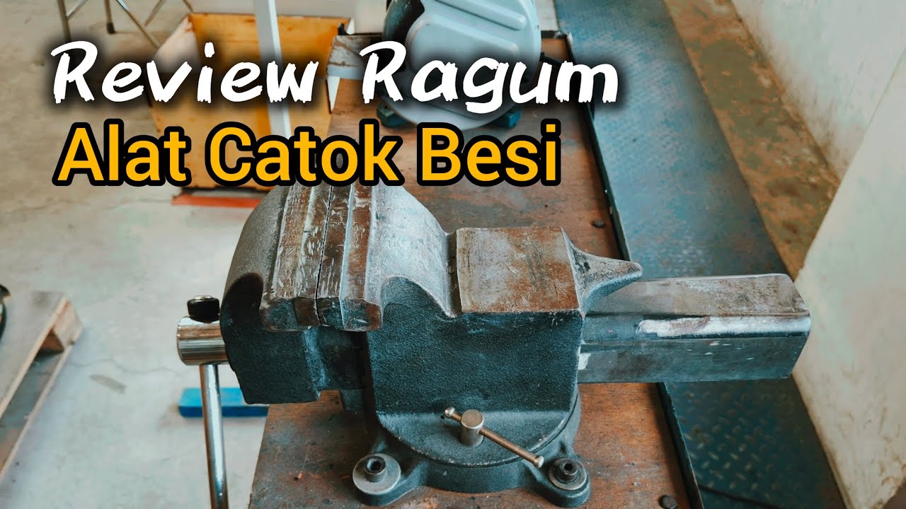 Review & Cara menggunakan Ragum Alat catok Besi - YouTube