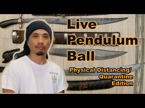 Filipino Martial Arts: A clip from the Pendulum Ball Zoom training online 4/22/2020 on Earth Day