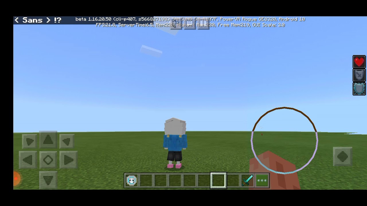 Sans v3.3 addon v2 showcase is strong link in description - YouTube