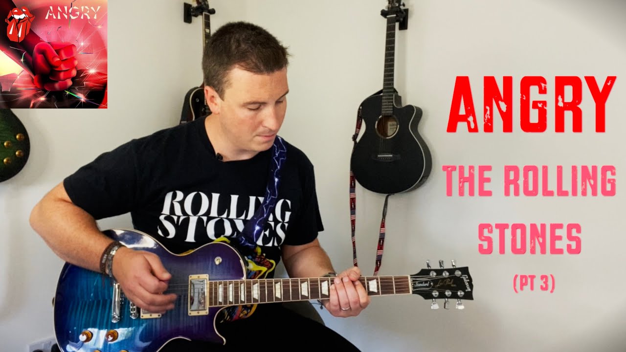 How to play: NEW TRACK from the Rolling Stones - Angry 😡 (part 3 guitar ...
