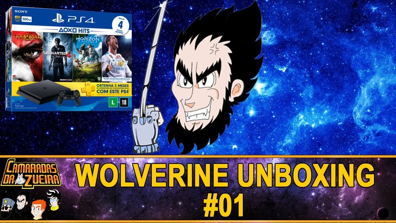 WOLVERINE UNBOXING #01 (PLAYSTATION 4) - YouTube