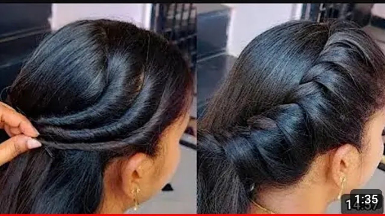 Top 3 hair style girl easy and beautiful | hair style girl for ...