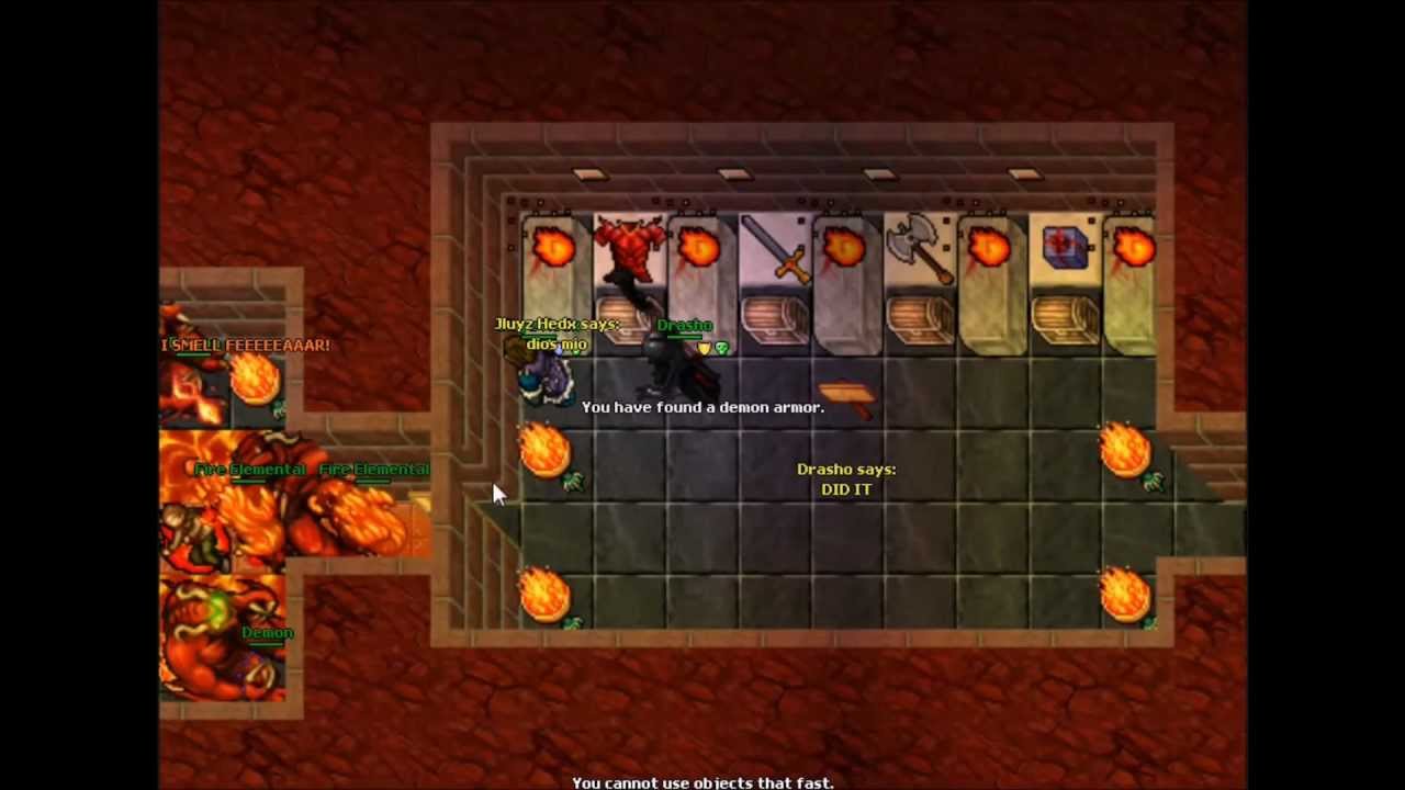 Annihilator Quest - Tibia Xerena 2012 - YouTube