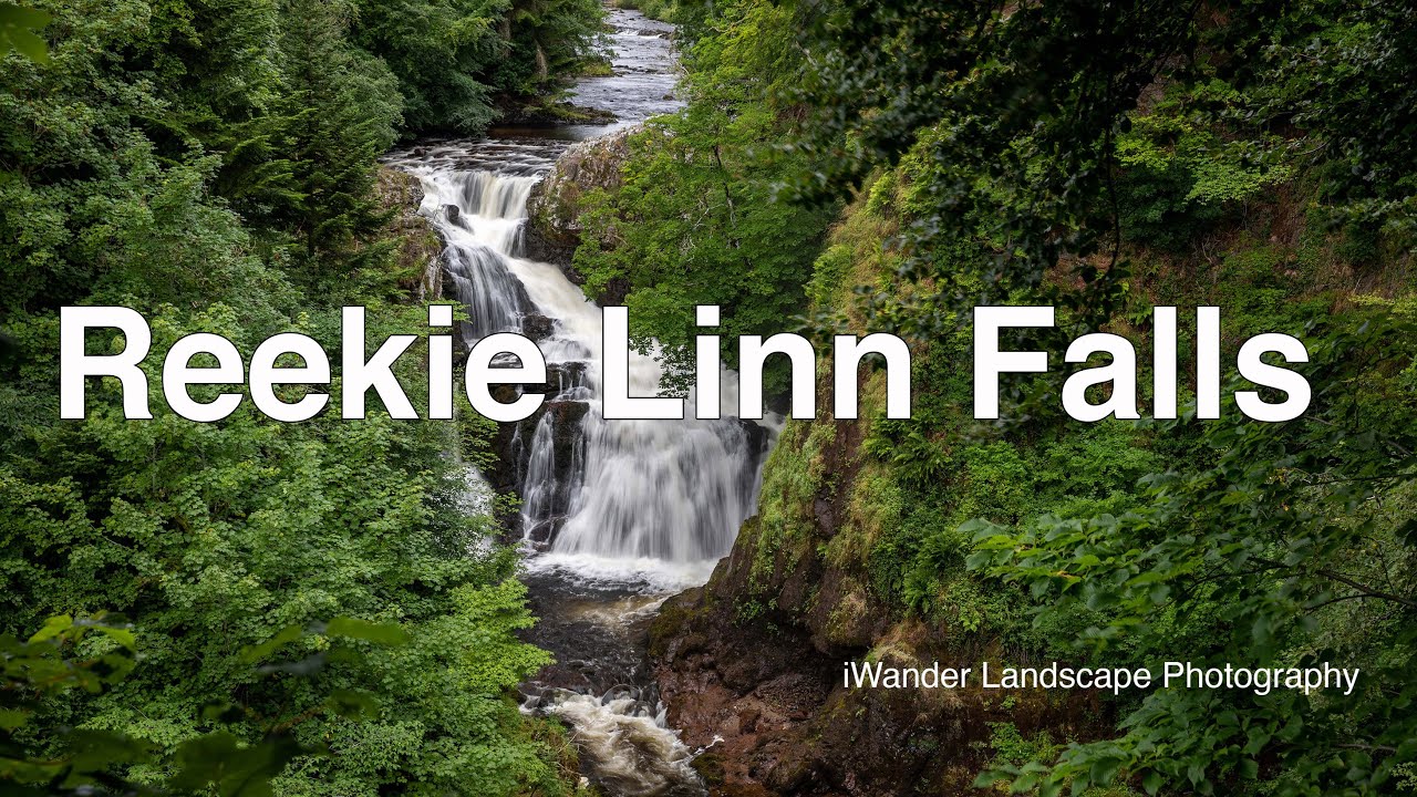 Reekie Linn Waterfalls | Landscape Photography - YouTube