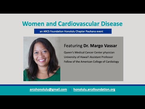 Margo Vassar on Women and Cardiovascular Disease - YouTube