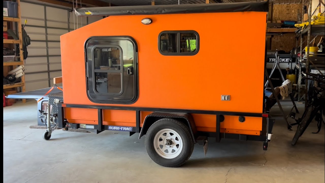 DIY Squaredrop Camper - What does it Weigh?? - YouTube