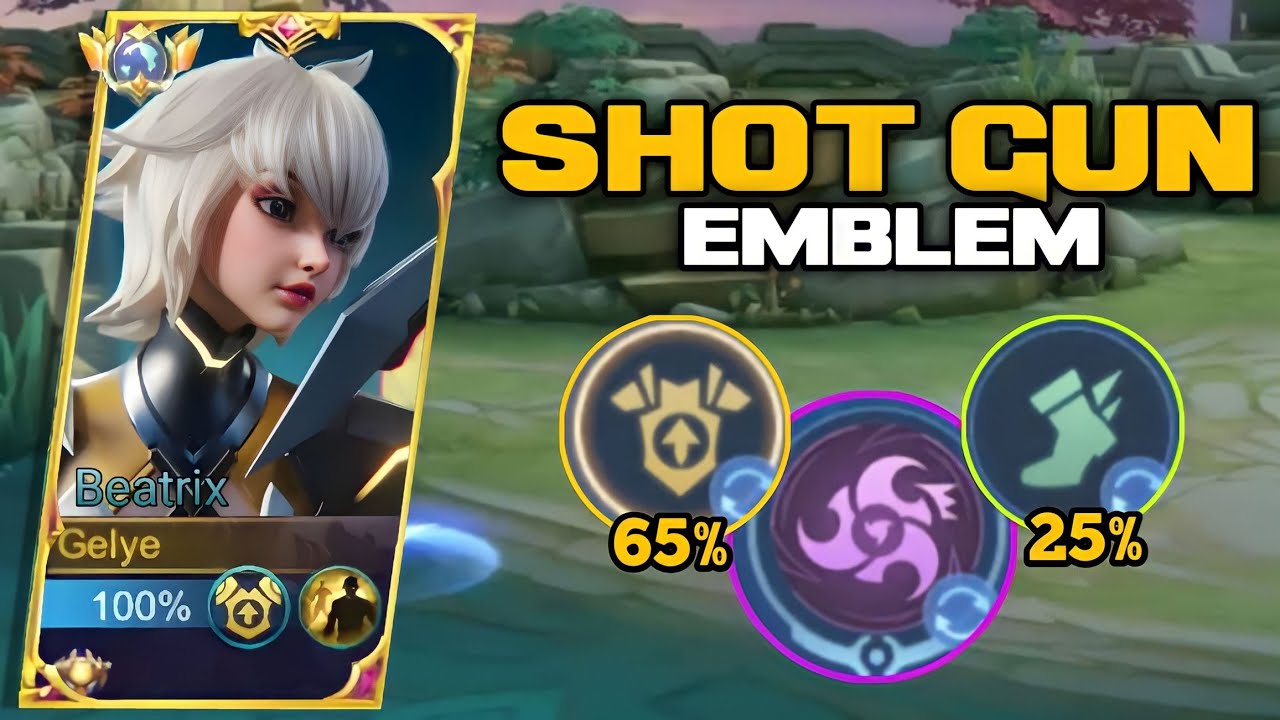 NEW SHOTGUN EMBLEM REVEALED!! BEATRIX OP EMBLEM? - YouTube