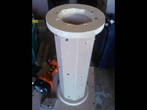 Sub box project build for single 10" - YouTube
