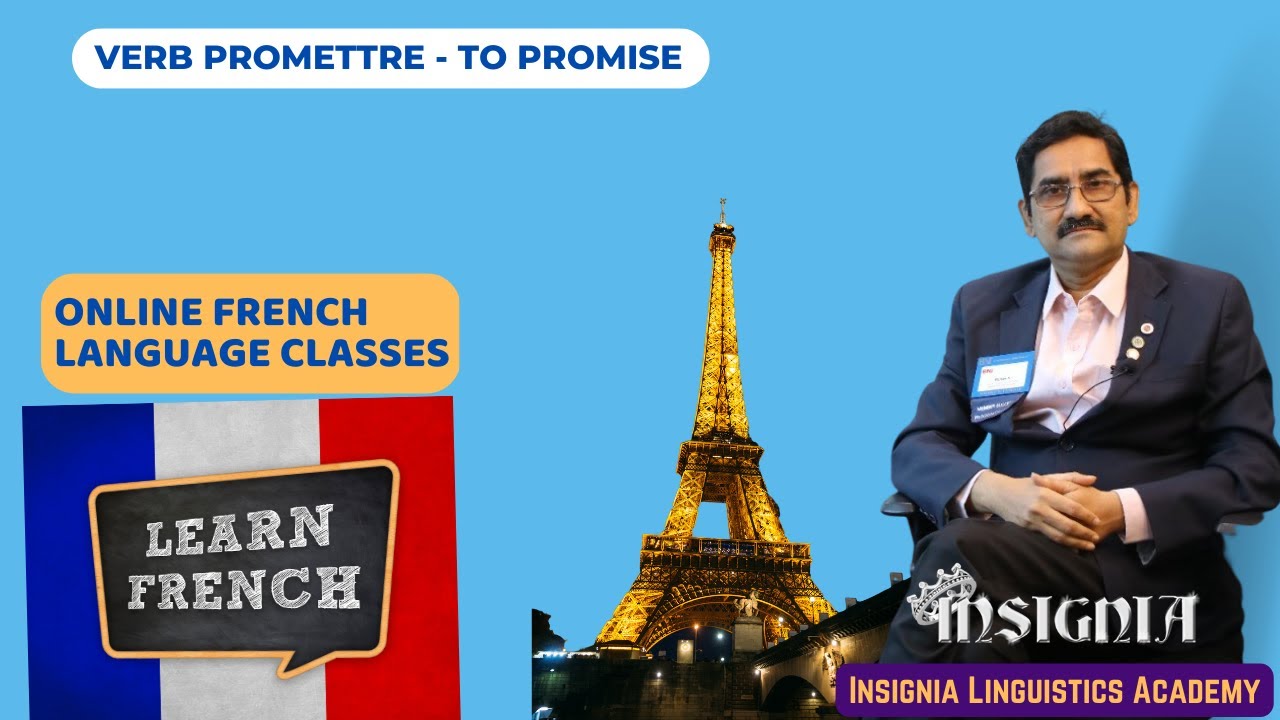 Learn French :"Verb Promettre - to promise" in French Learn from the ...