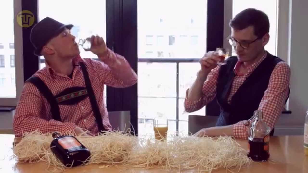 Review STROH Jagertee shot - YouTube