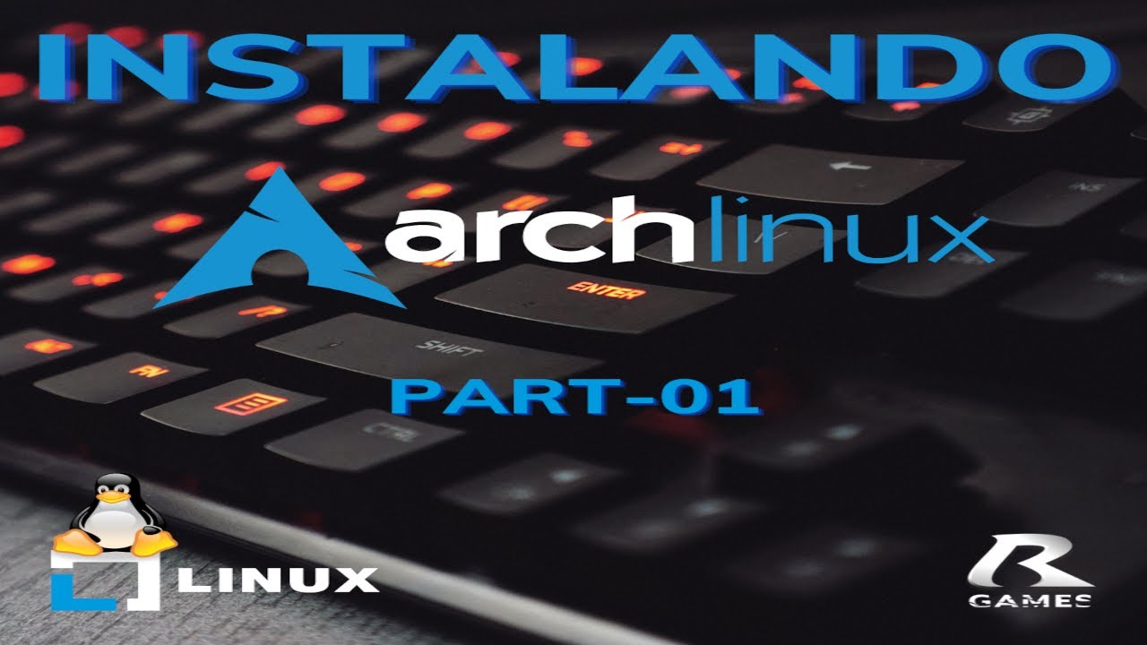 Instalando o Arch linux puro. #-01 - YouTube