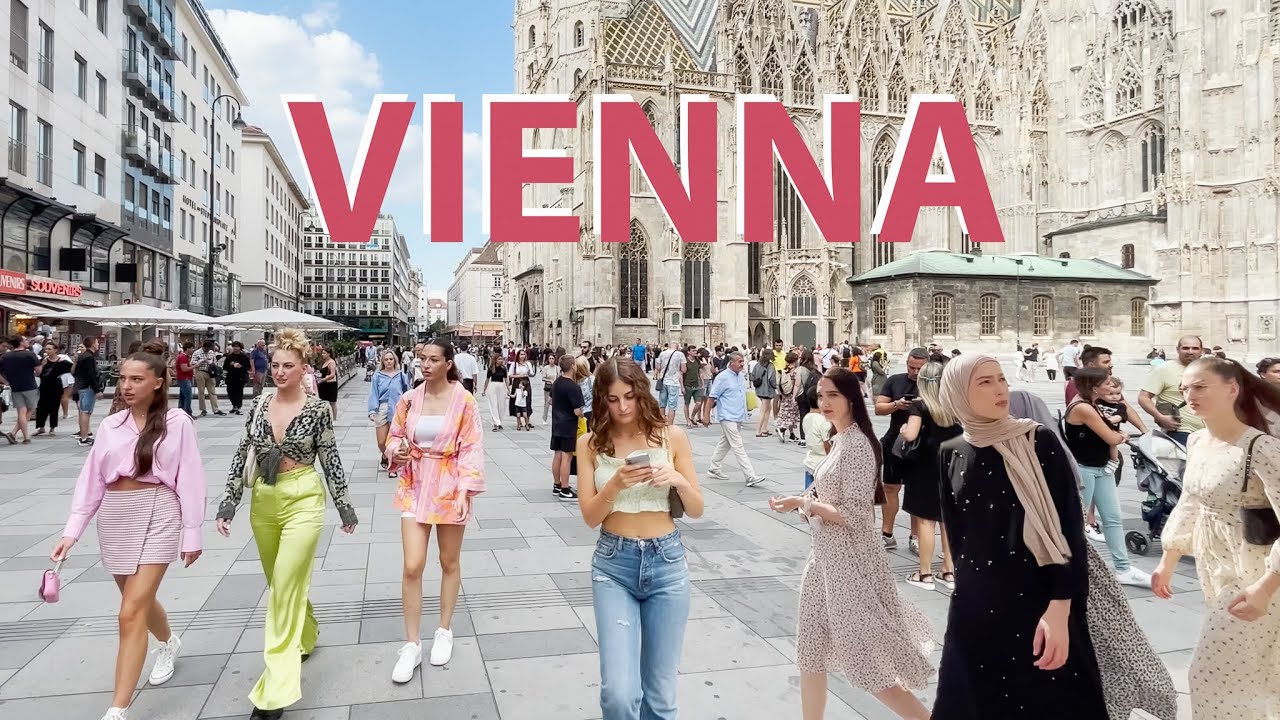 Vienna, Austria - Walking Tour Vienna Free, 4k hdr 60fps video City ...