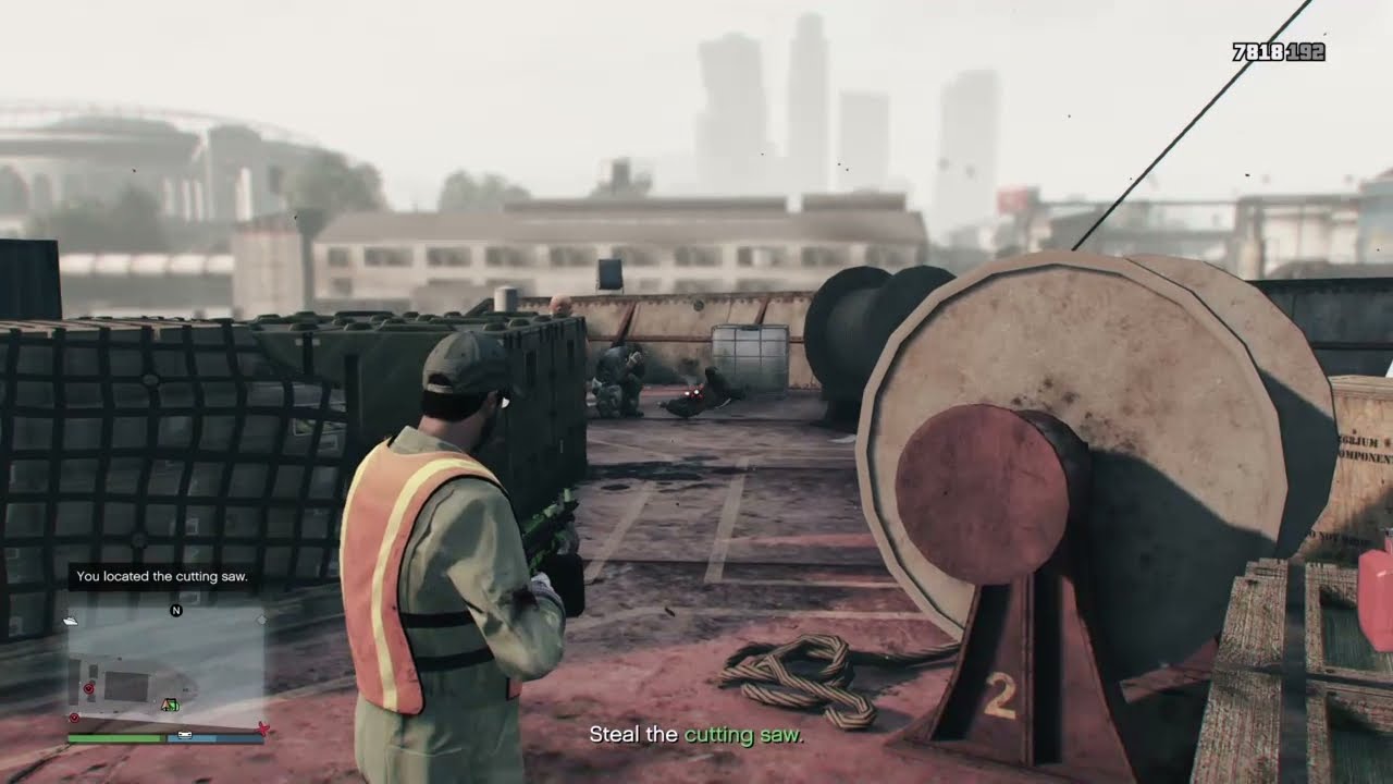 SEARCH THE AREA FOR CONTAINER MANIFEST & INDUSTRIL CUTTING SAW (GTA 5 ...