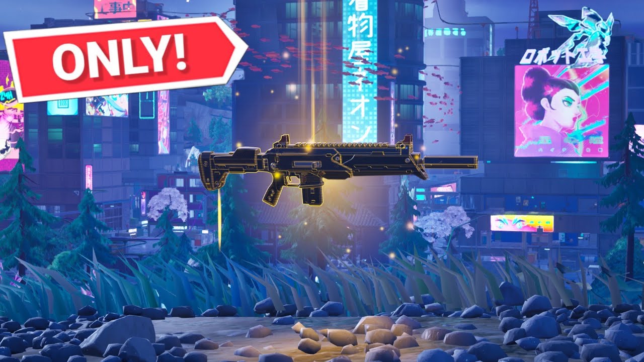 I won using the Mythic Havoc Suppressed Assault Rifle ONLY! - YouTube