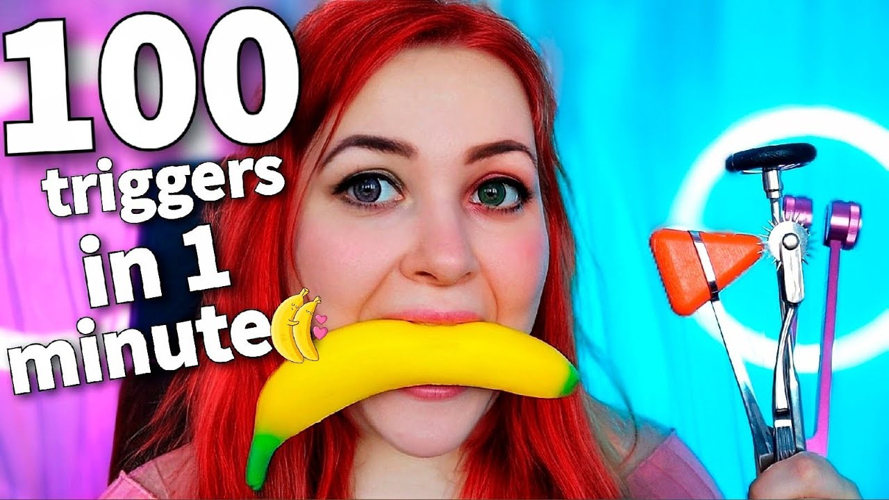 Asmr 100 Triggers In 60 Seconds { 100 Triggers In 1 Minute } Youtube