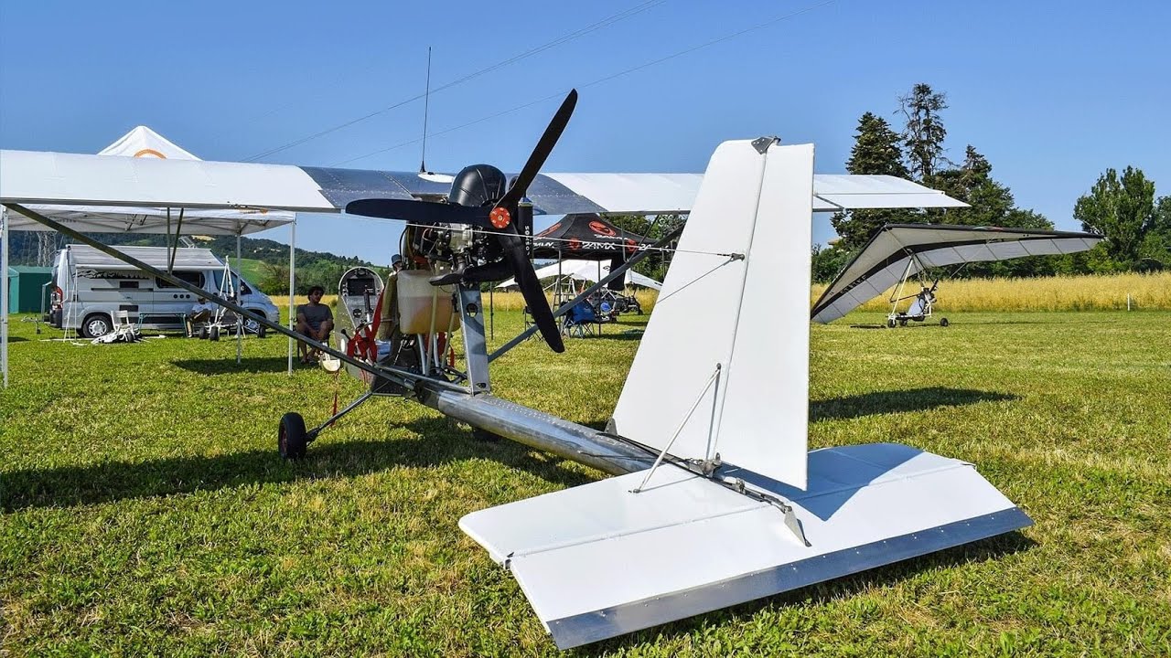 Test flight of TrueLite (Zigolo Mg21) trip to Italy (Short wing) - YouTube