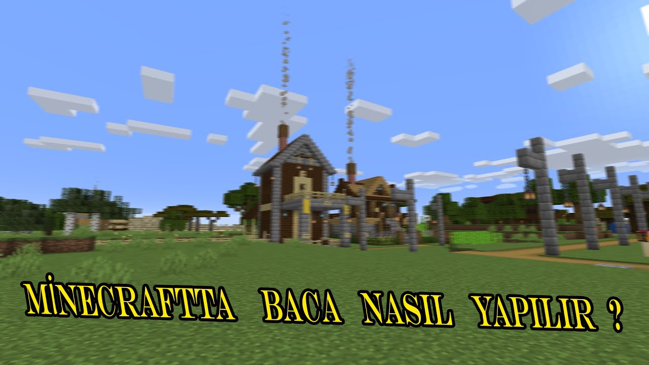 How to Make a Chimney in Minecraft - YouTube