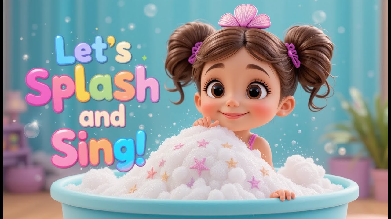 Rub-a-Dub Fun! 🛁 Bath Time Song for Kids | Bubbles, Splashes & Giggles ...