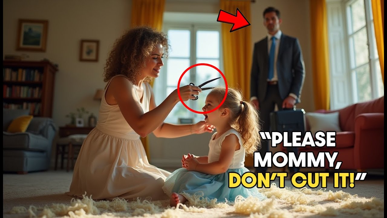 Little Girl Cried And Begged “Please Mom, Don’t Cut My Hair!” Until ...