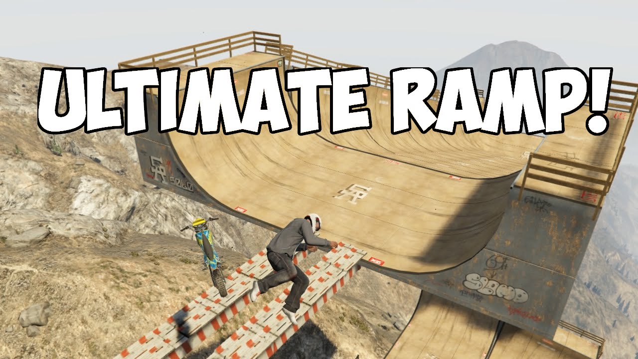 GTA 5 Mods - Ultimate Ramp Stunts/Obstacle Course (GTA V Gameplay ...