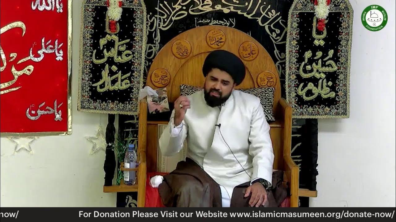 Eid e Ghadeer Jashan (local) Lecture by Qibla Syed Qasid Abbas Hussaini 6/24/2024 - YouTube