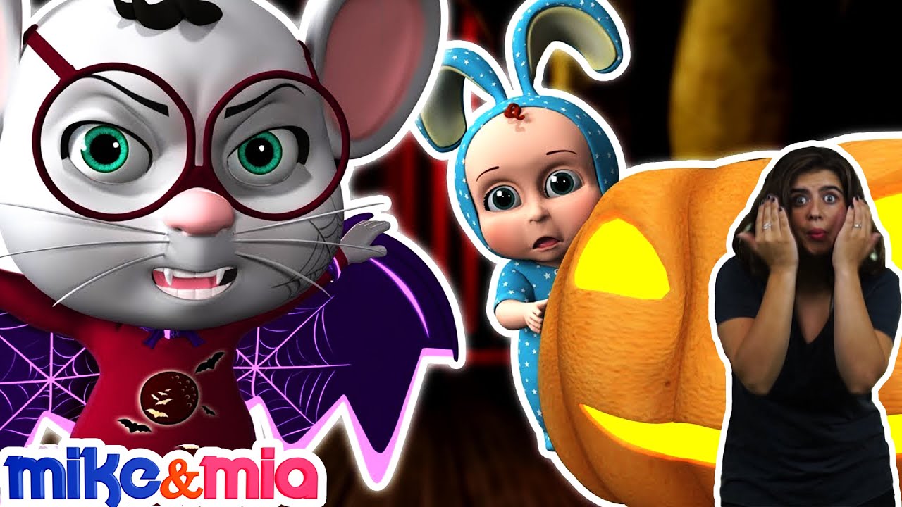 It's Halloween Night | Halloween Rhymes for Kids | Mike and Mia ASL ...