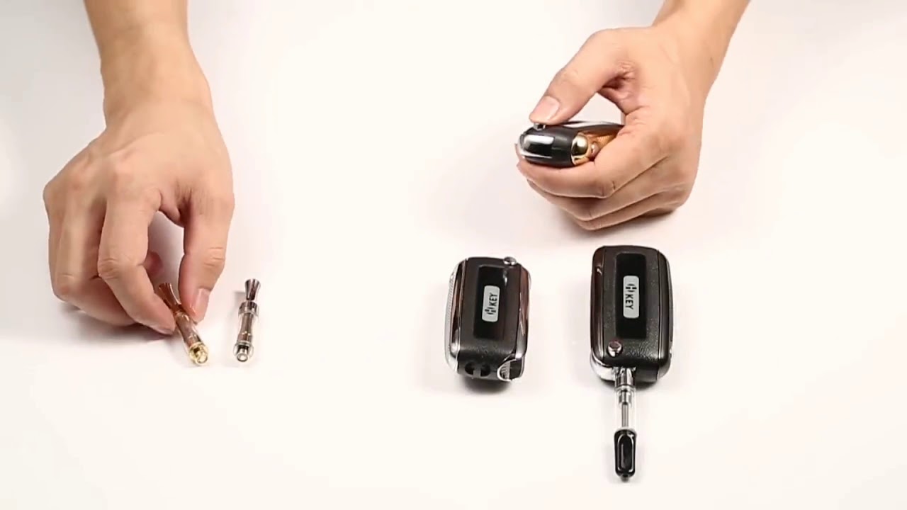 H Key FOB Vape Pen Box Mod 650mAh 510 Thread Demo - YouTube