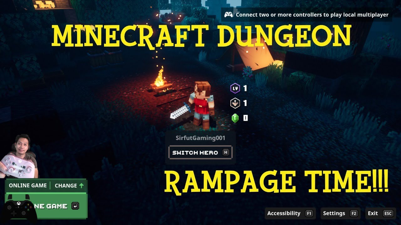 🎮🔴 MC DUNGEON: Let's team up!!! - YouTube