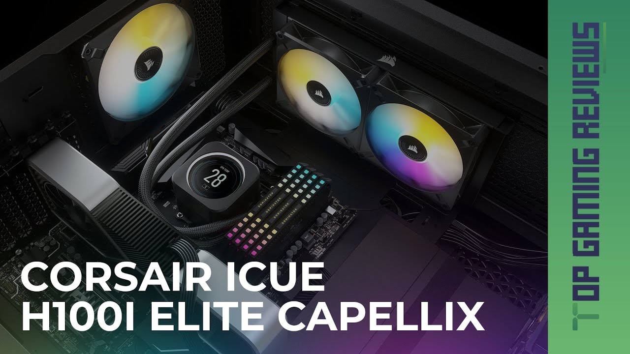 CORSAIR iCUE H100i ELITE - Detailed Review [2022] - YouTube