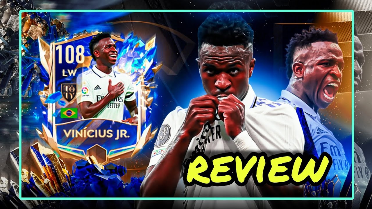 REVIEW VINI JR TOTY FIFA MOBILE 23 *es una locura* - YouTube