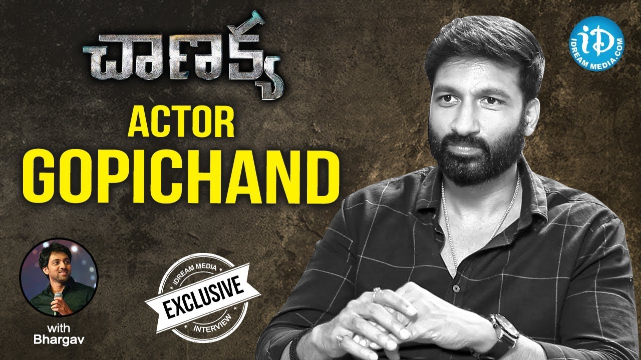Chanakya Movie Actor Gopichand Exclusive Interview || Talking Movies ...