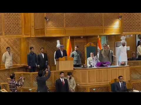 *Omar Retains Ganderbal Seat As Pro-tem Speaker Administers Oath To MLAs In Assembly*Srinagar ...