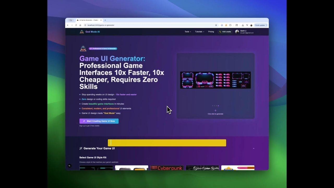 Generate Game-Ready Game UI 10x easier - YouTube