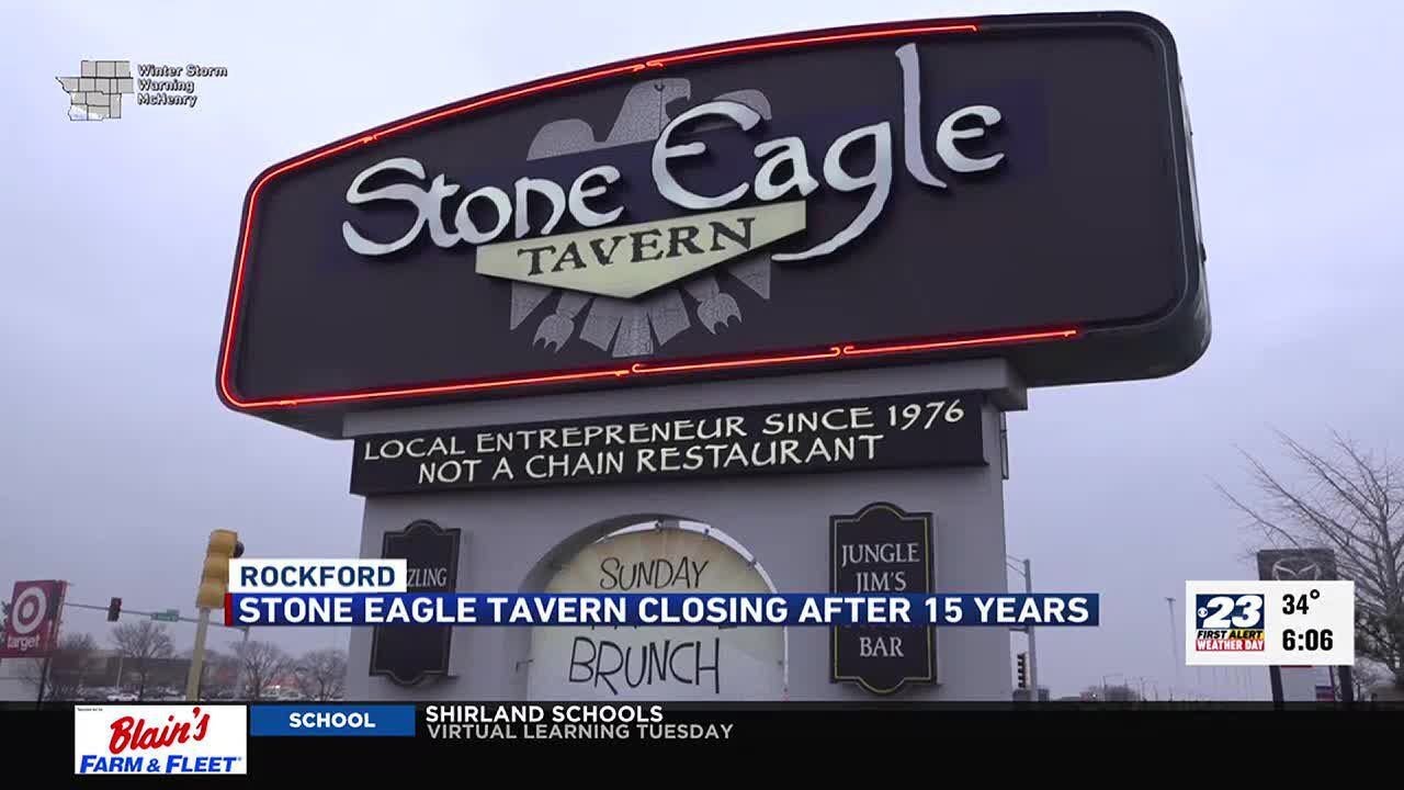 Stone Eagle Tavern in Rockford to close its doors - YouTube