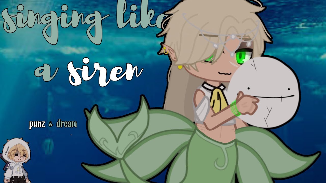 Singing like a siren~ // punz & dream // dsmp meme - YouTube