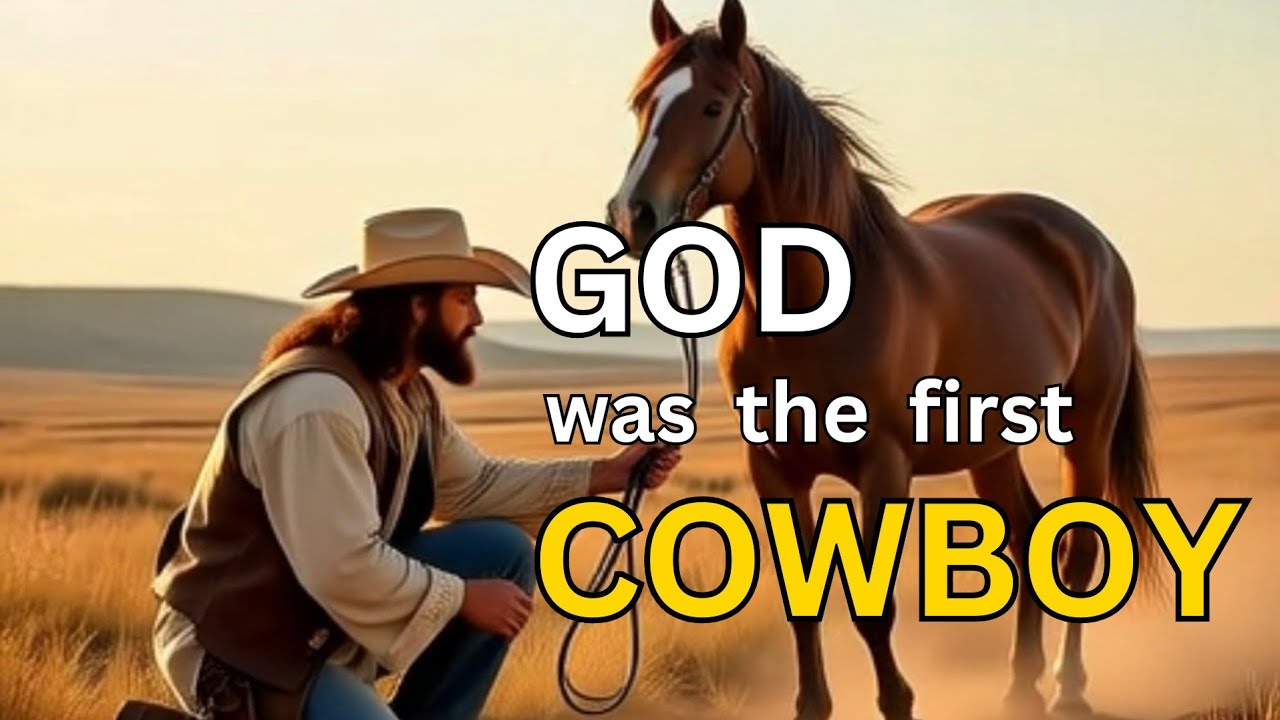 🌅🐎 God Was the First Cowboy ️🔥 | Original Gospel Cowboy Song - YouTube
