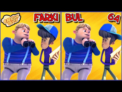 RAFADAN TAYFA - Fark Bulma 64 / Farkı Bul Bulmaca Oyunu ( Oyuncak Köyü )