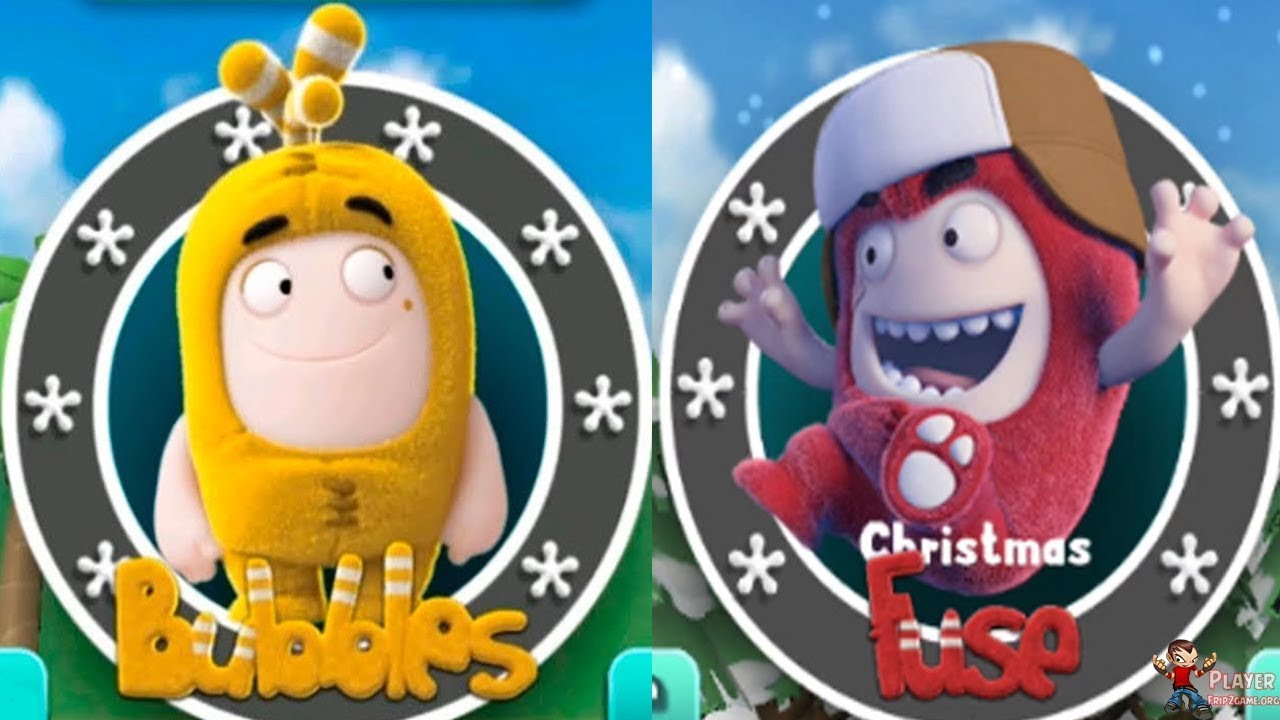 Oddbods Turbo Run Android Gameplay - Bubbles Vs Christmas Fuse - Video ...
