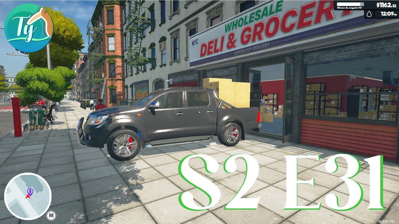 Supermarket simulator S2 E31 : Le pick-up facilite tout: on refait le ...