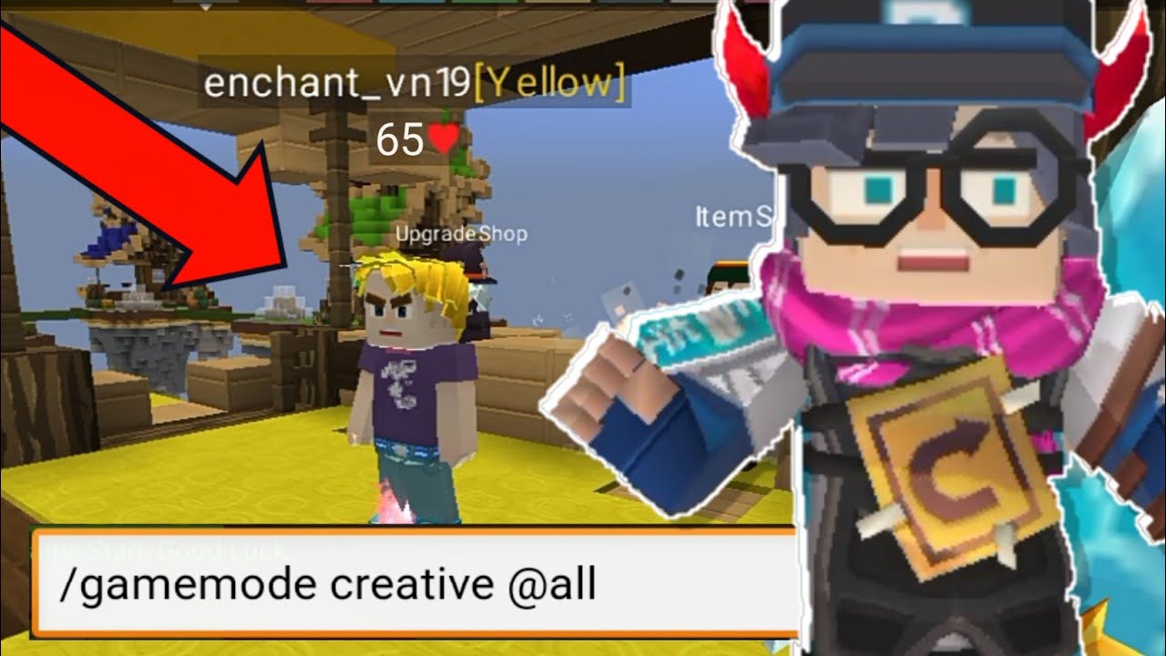 How To Use Creative Mode in Bedwars!! (Blockman Go) - YouTube