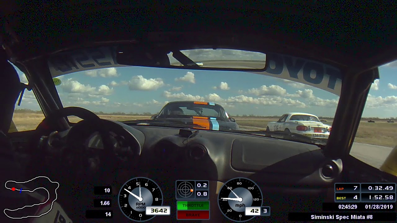 Spec Miata NASA MSRH Sunday Race 1 - YouTube